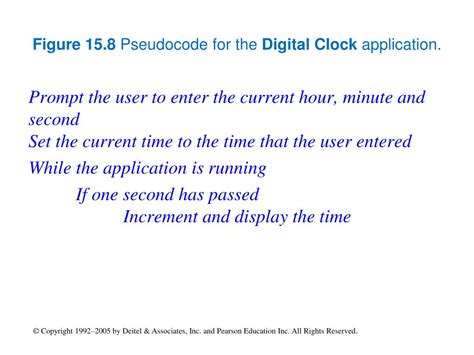 Ppt Tutorial 15 Digital Clock Application Building Your Own Classes And Objects Powerpoint