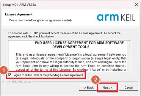 how to install keil uvision mdk lite version wiznet document system