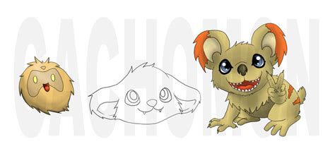 Yoyomon Eigies Digimon By Cachomon On Deviantart