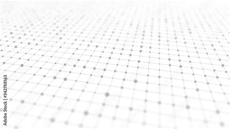 Perspective Grid Background Network Connection Structure Abstract