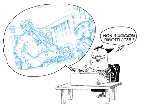 Rule 34 Anthro Artist Breasts Drawing Duo Female Frown Furryrevolution Italian Text Looking