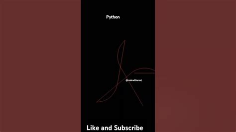 Python Pythontutorial Pythonprogramming Beautiful Flower Design