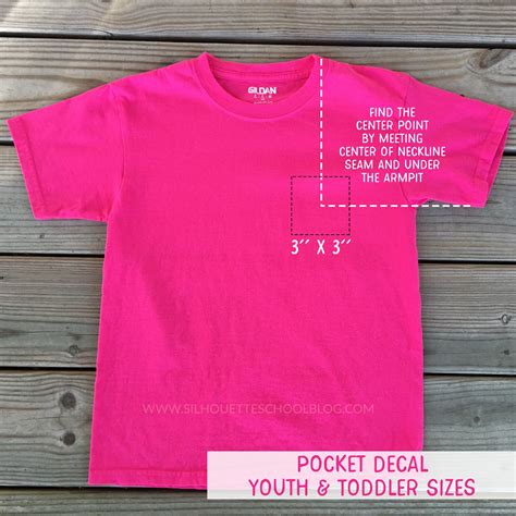 Tips For Heat Transfer Vinyl Shirt Decal Placement Silhouette School