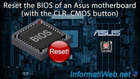 Reset The Bios Of An Asus Motherboard By Using The Clr Cmos Button Hot Sex Picture