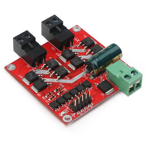 W Channel DC Motor Driver Module Positive Negative PWM Speed Regulation Optocoupler