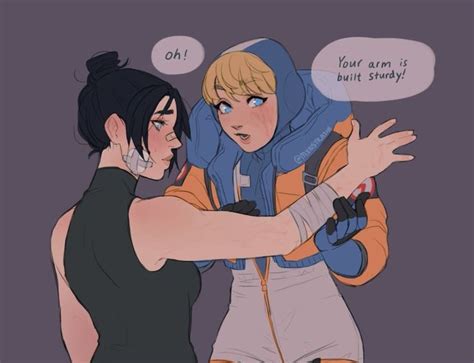 Pin By Mixy307 On Wattson And Or Wraith In 2021 Apex Illustrations And Posters Character Design