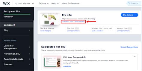 Cara Setting Custom Domain Wix Id Support Portal