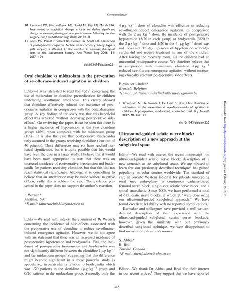 Pdf Ultrasound Guided Sciatic Nerve Block Description Of A New Approach At The Subgluteal Space