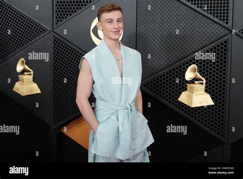 Jake Pedersen Arrives At The 66th Annual Grammy Awards On Sunday Feb