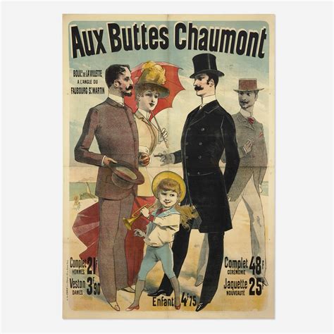 Jules Cherèt Aux Buttes Chaumont Vintage Poster 1888 Mutualart