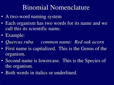 Distinguish Between Taxonomy And Binomial Nomenclature At Maddison Koerstz Blog
