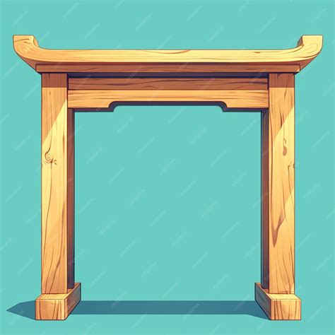 Elegant Glass Console Table Premium Ai Generated Vector