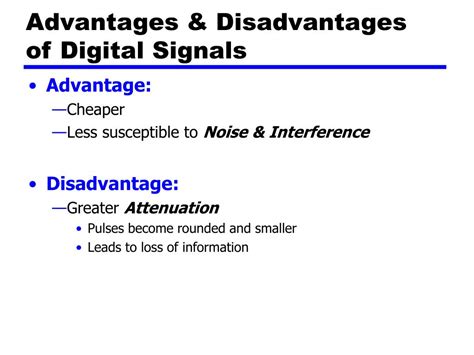 Disadvantages Of Digital Signal At Jaclyn Glenn Blog