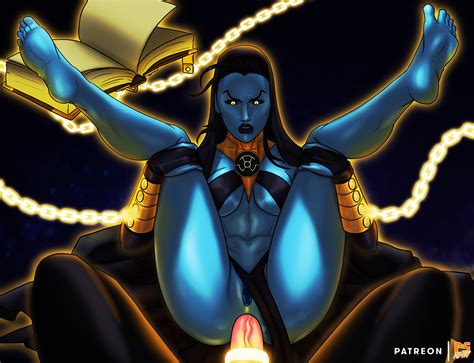 Patreon Reward Lyssa Drak From The Sinestro Corps By Pumpkinsinclair