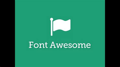 How To Install And Use Fontawesome Youtube