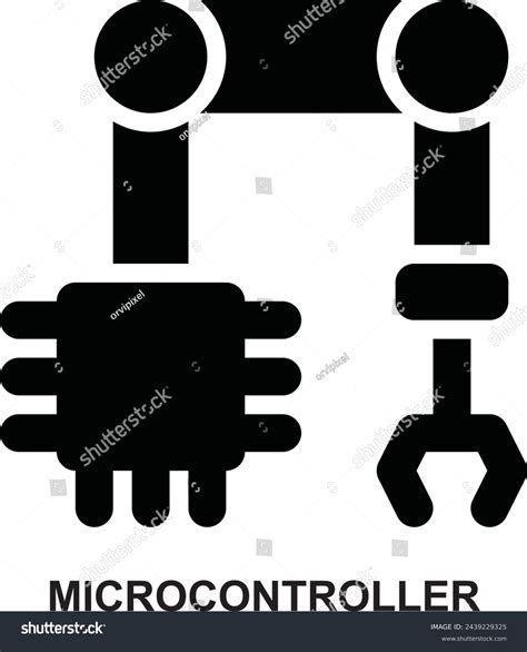 Microcontroller Plc Semiconductor Manufacturing Robotic Processor Stock