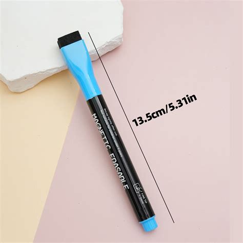 마그네틱 지우기 마커 건조 지우기 하이라이터 펜 달력 계획 보드 화이트보드 창 마킹 냉장고 펜 12 개 펜 연필 And 쓰기 공급