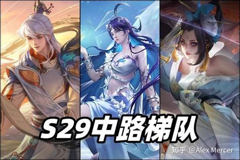 S29赛季中路梯队排行，新英雄海月空降t1，弈星、火舞强势领跑！ 知乎