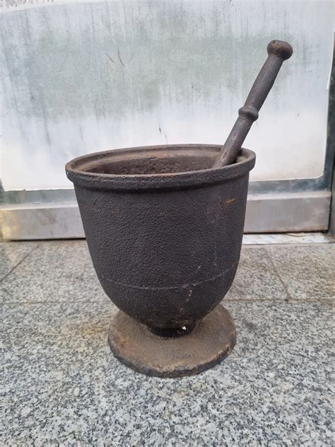 골동품 오래된 무쇠절구통 당근마켓 중고거래