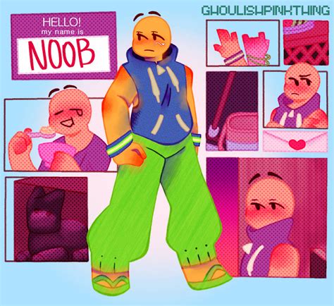 Roblox Noob By Ghoulishpinkthing On Deviantart