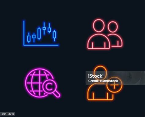 사용자 촛대 그래프 및 국제 Сopyright 아이콘입니다 사용자 로그인을 추가 합니다 경영자에 대한 스톡 벡터 아트 및 기타 이미지 Istock