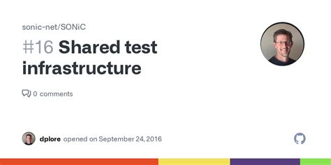 Shared Test Infrastructure Issue Sonic Net SONiC GitHub