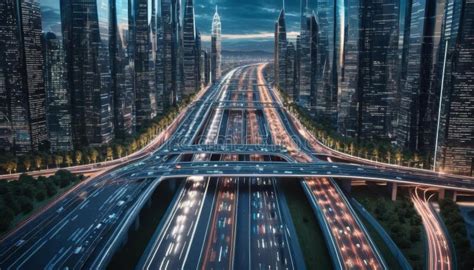 Blurry Reality Path Acceleration 3d Binary Big Ai Digital Network Blue Speed Business Hyper Data