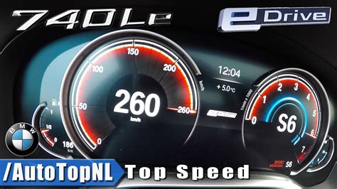 Bmw 7 Series 740e Xdrive 0 260kmh Acceleration And Top Speed By