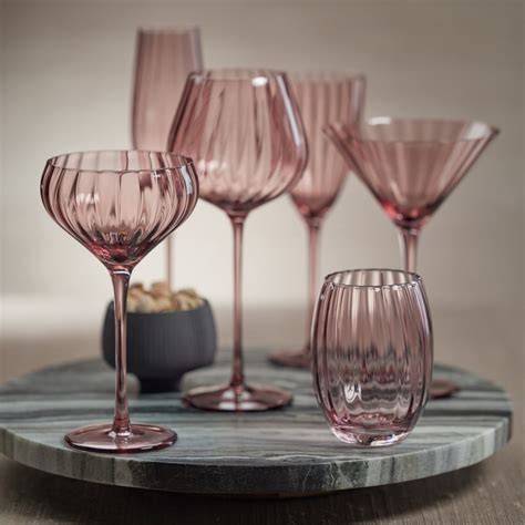 Madeleine Optic Glassware Collection Wine
