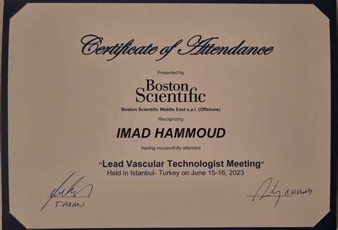 Imad Hammoud On Linkedin Thank You Boston Scientific