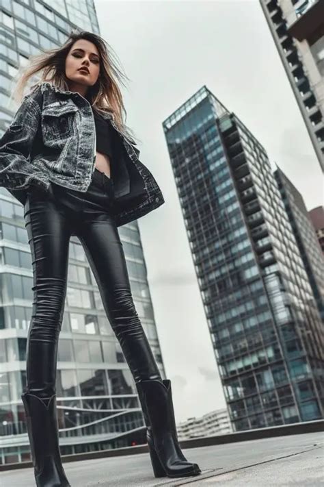 Cowboy Boots And Leggings 110 Outfit Ideas To Upgrade Your Wardrobe