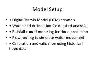 Flood Management Model Presentation Pptx