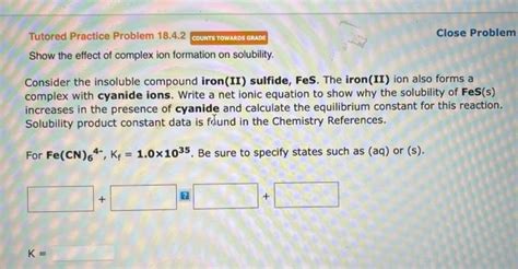 Solved Show The Relationship Between Solubility And Ph