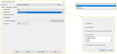 Scheduled Automatic Sql Database Backup Using Ssms Sap Community