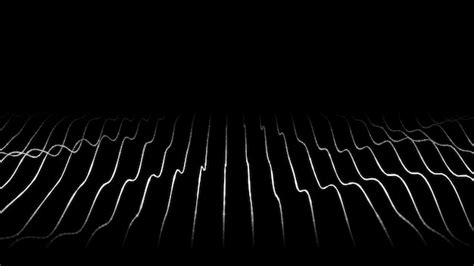 Premium Vector Digital Dynamic Wave Of Particles Vector Abstract Black Futuristic Background