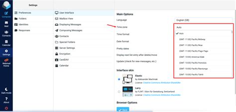 How To Change The Time Zone In Webmail Customer Success Team Advice And Answers