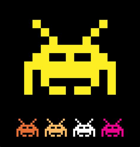 Free Vector Graphic Invader Space Game Video Free Image On Pixabay 42007