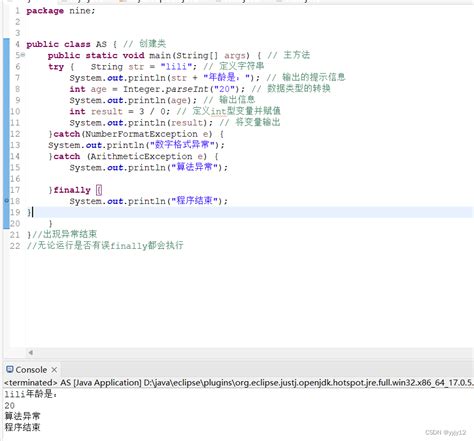 Java异常处理详解：抛出、捕捉与自定义异常 Csdn博客