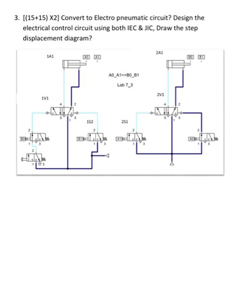 Electro Pneumatic Circuit Examples Wiring Flow Line
