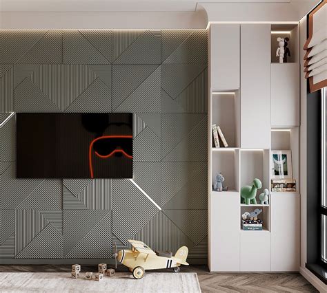 Дизайн спальни для подростка Behance