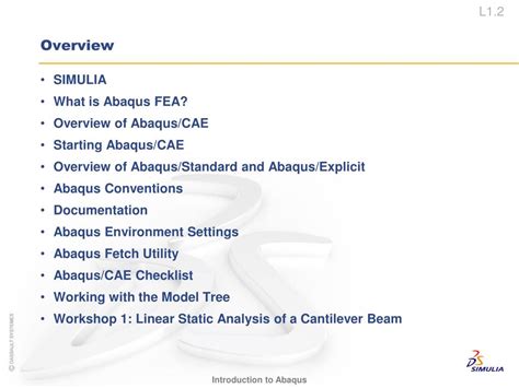 PPT Overview Of Abaqus PowerPoint Presentation Free Download ID 141621