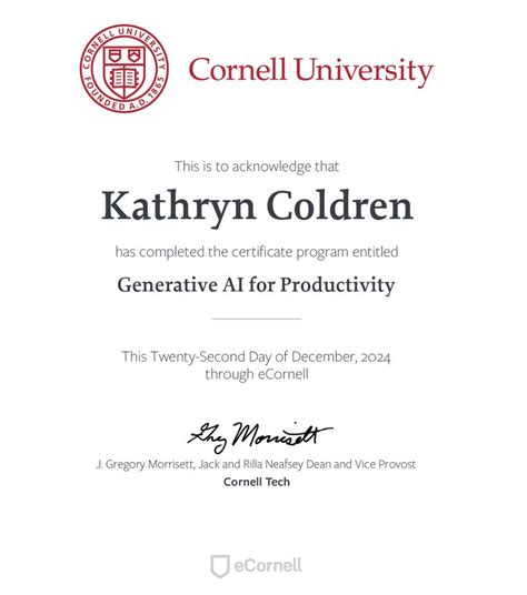 Kathryn Coldren On Linkedin Im Happy To Share That Ive Obtained A New Certification