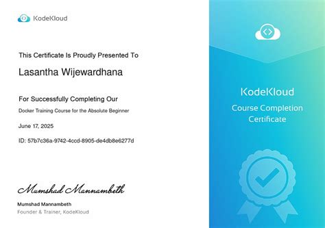 Kodekloud Docker Dockercontainers Devops Everyone Lasantha Wijewardhana