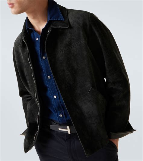 Suede Jacket In Grey Tom Ford Mytheresa Suede Jacket In Grey Tom Ford Mytheresa