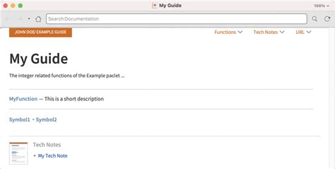 Authoring Guide Pages Using Documentation Tools—wolfram Documentation