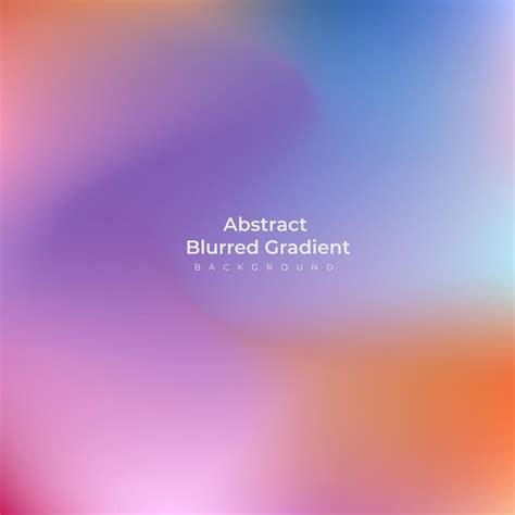 Premium Vector Abstract Vector Gradient Color Background Design
