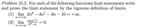 solved problem 15 2 for each of the following functions