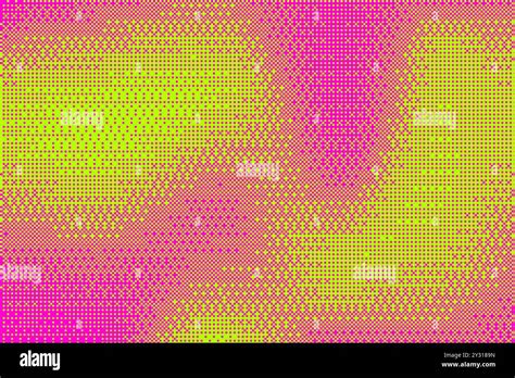 Pink Bitmap Background With Pixel Pattern Dotted Retro Game Pattern Gradient Vector Abstract