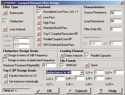 Interactive Interdigital Filter Design Using Mmicad Software Microwave Journal