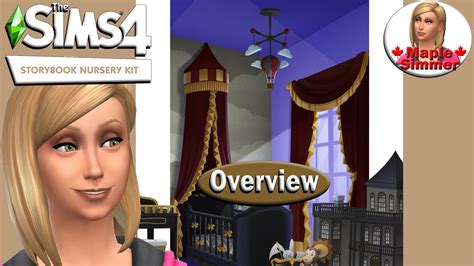 Storybook Nursery Kit Overview And Giveaway Closed Sims 4 Youtube